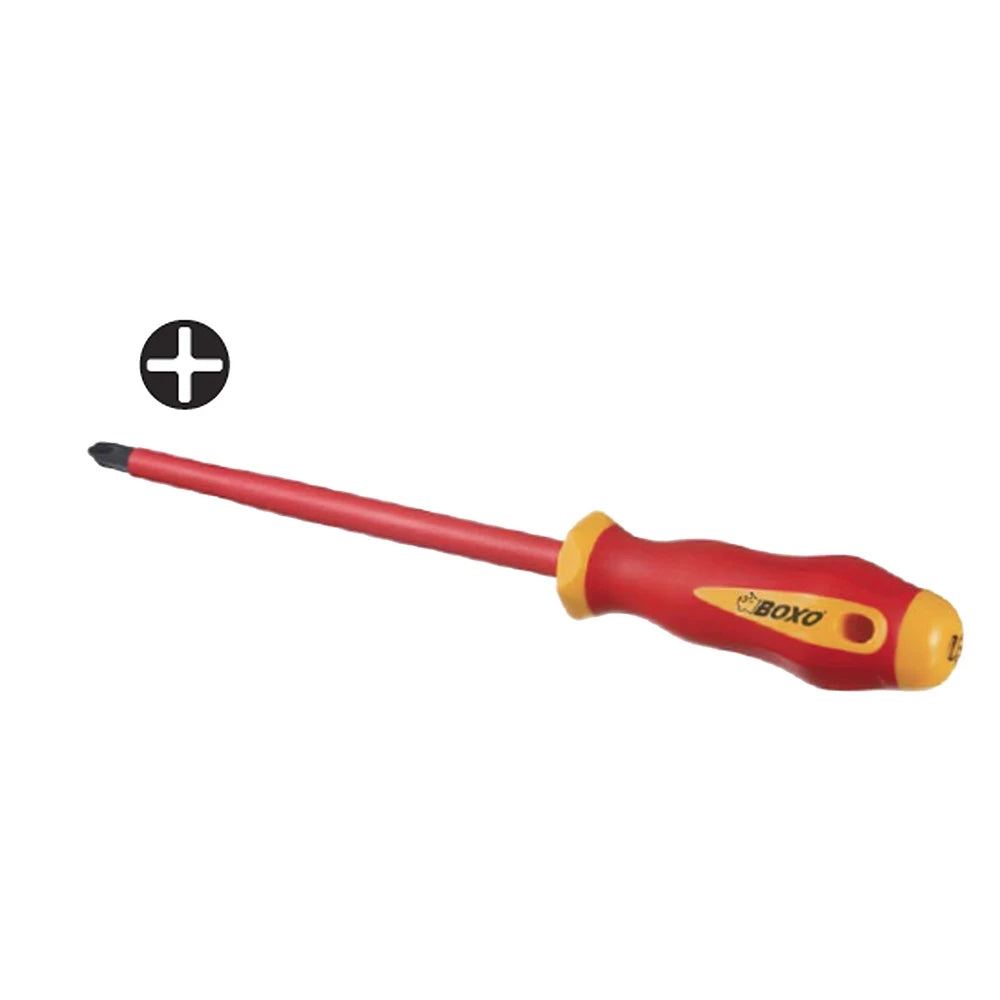 Insulated Phillips Screwdriver PH2x100mm – SteadyMoto Indonesia