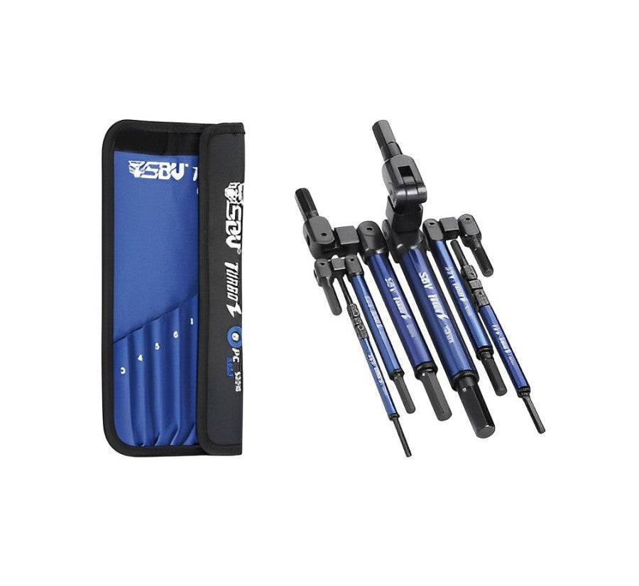 SBV Tools Turbo-Z Hex Key Set, 6 pcs – SteadyMoto Indonesia